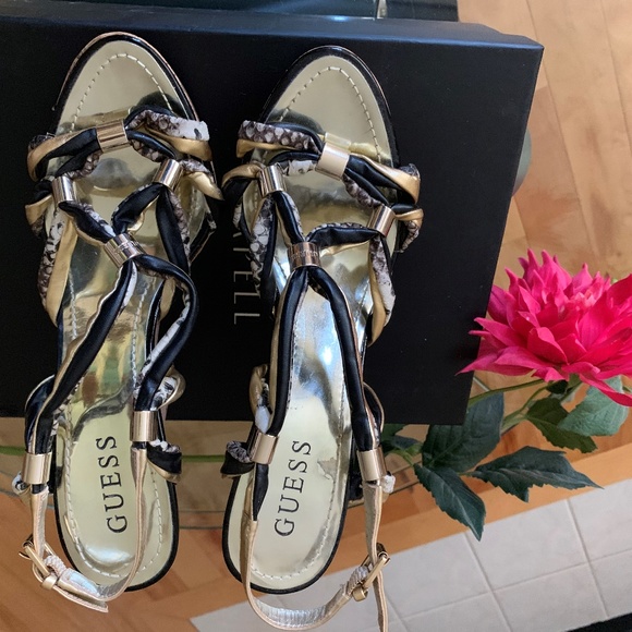Guess | Shoes | Guess Womens High Heel Platform Dress Sandals | Poshmark